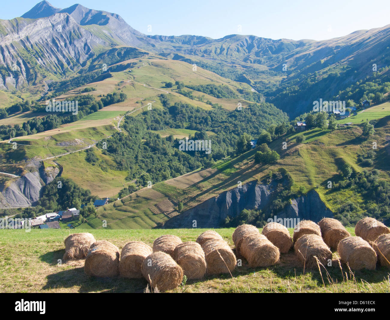 Haystack french alps hi-res stock photography and images - Alamy