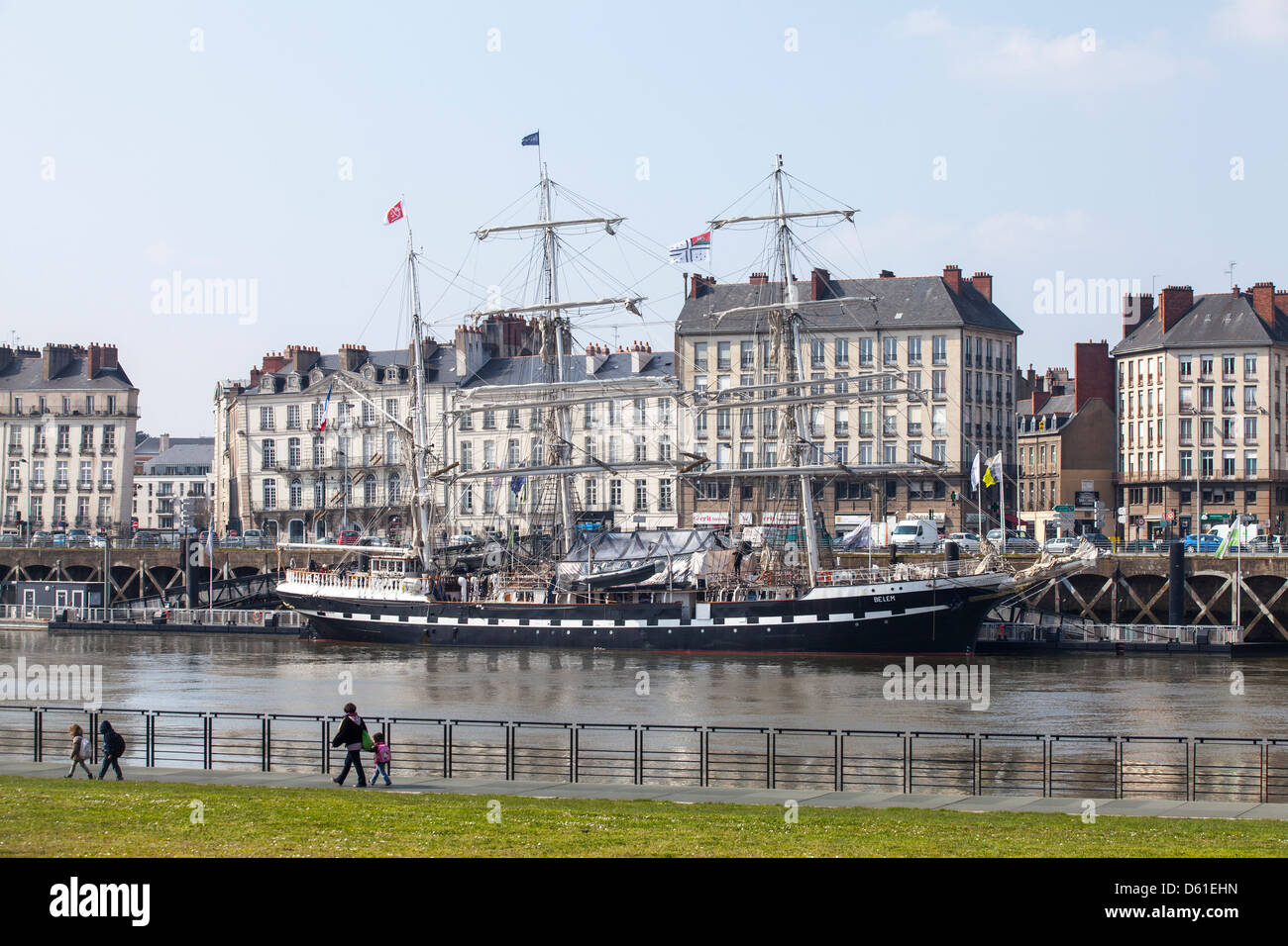 Belem french sailing ship hi-res stock photography and images - Alamy