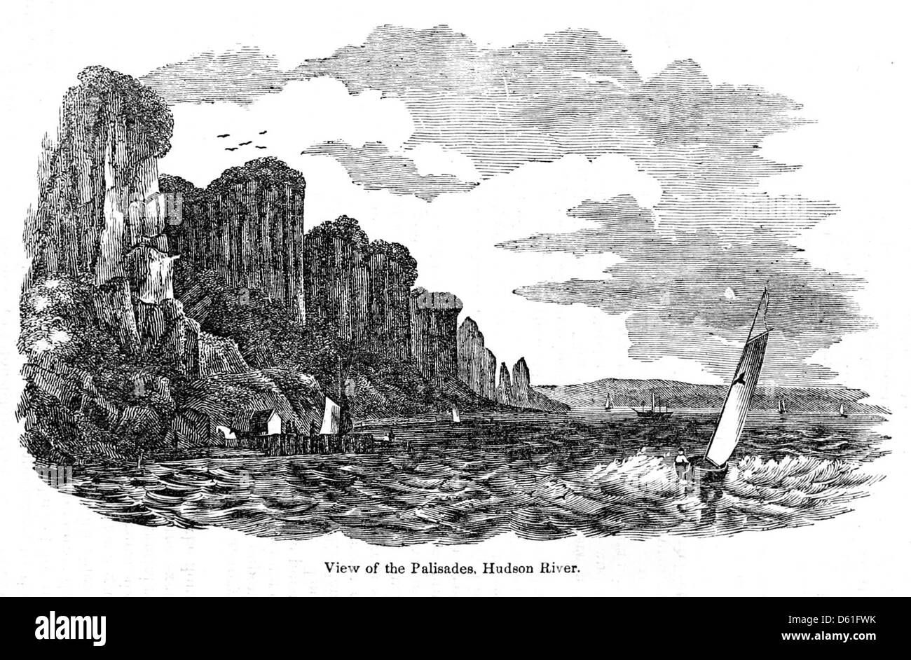 An 1860 illustration from 'A Pictorial Description of the United States ...