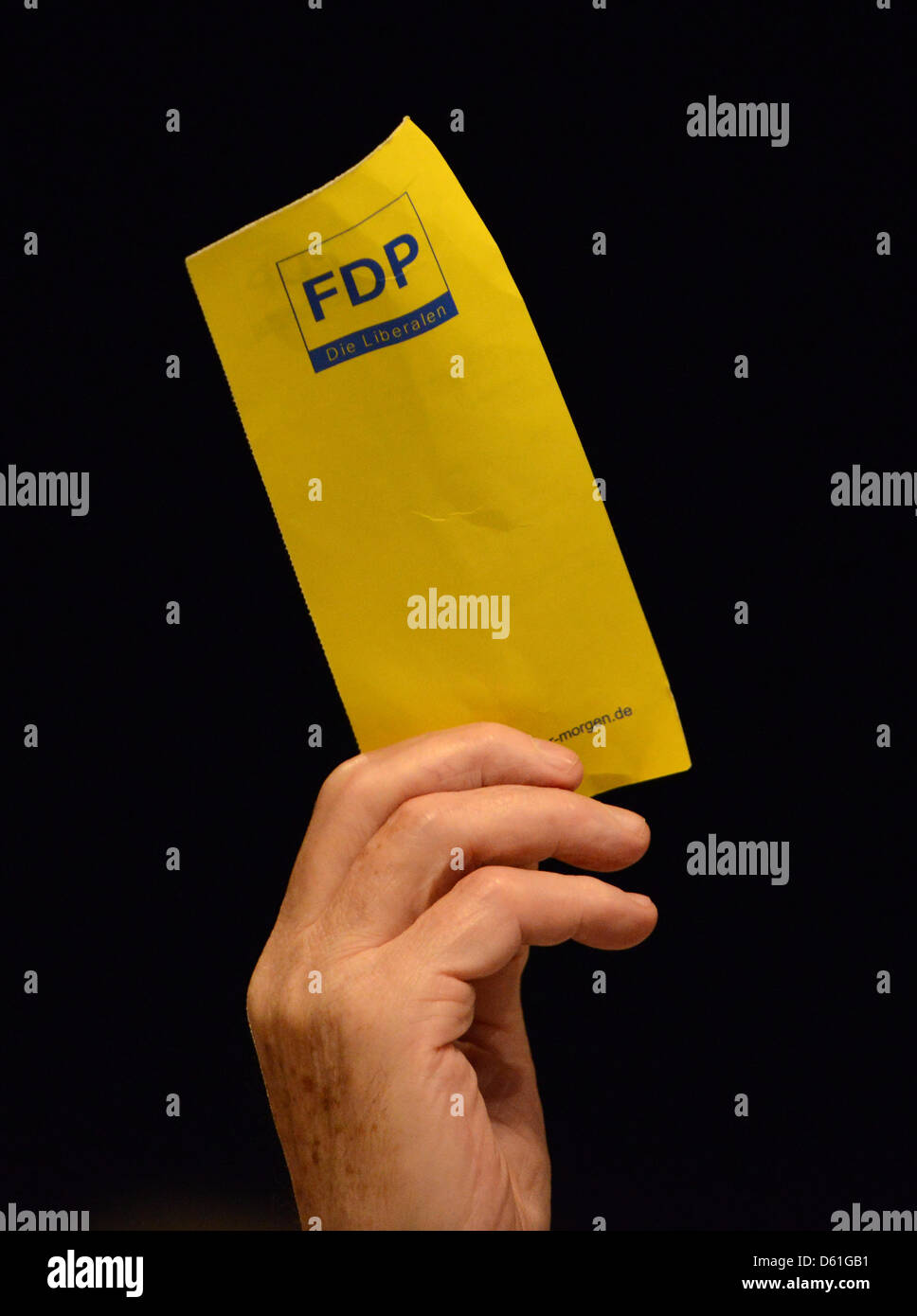 Voting cards hi-res stock photography and images - Alamy