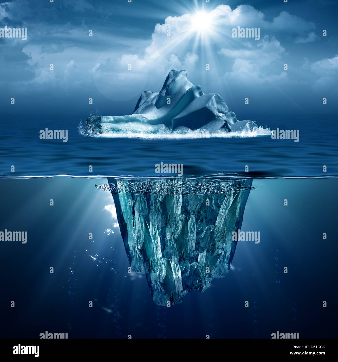 Iceberg. Abstract eco backgrounds for your design Stock Photo - Alamy