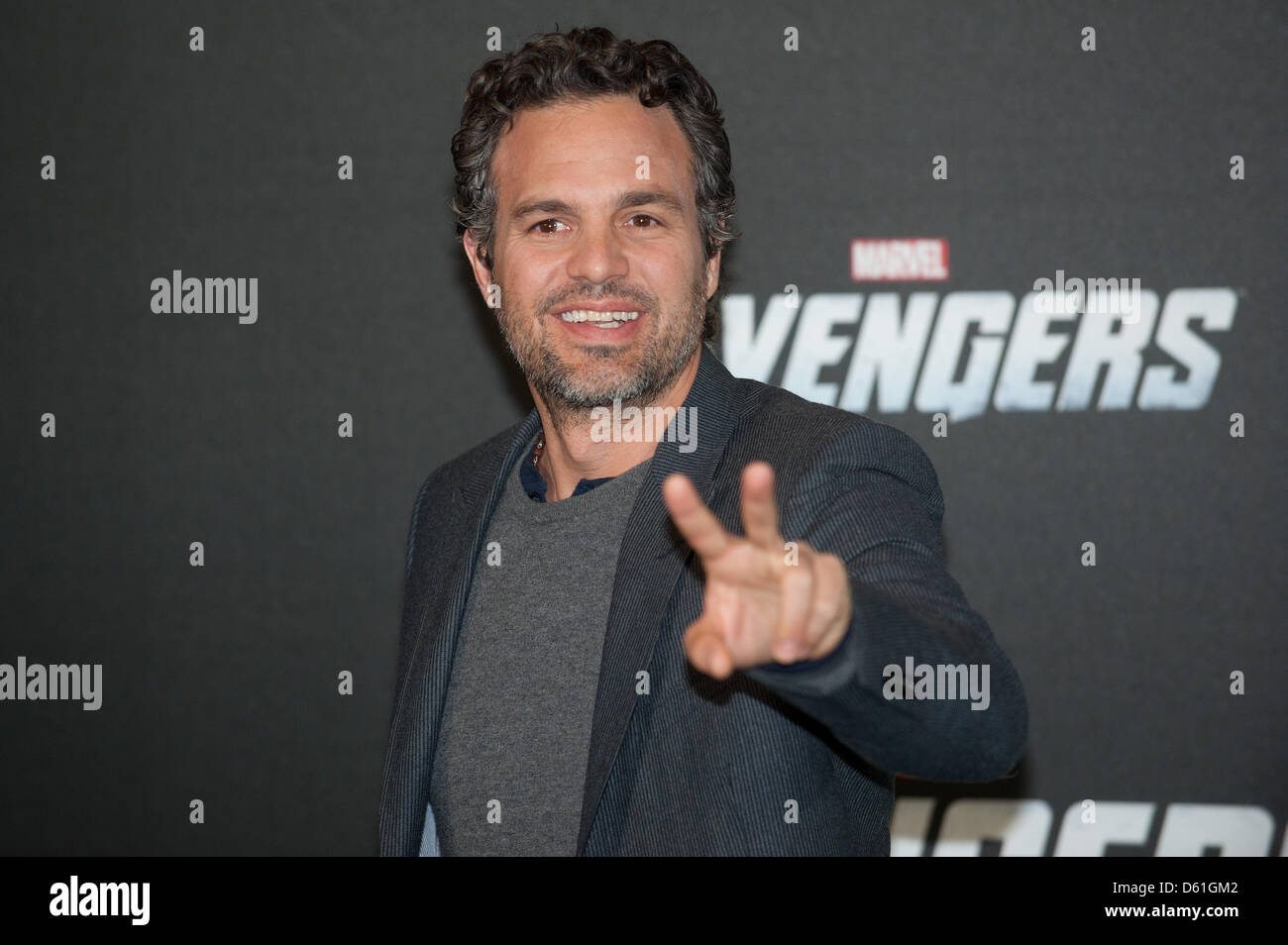 US actor Mark Ruffalo poses for the camera during the 'Marvel's the ...