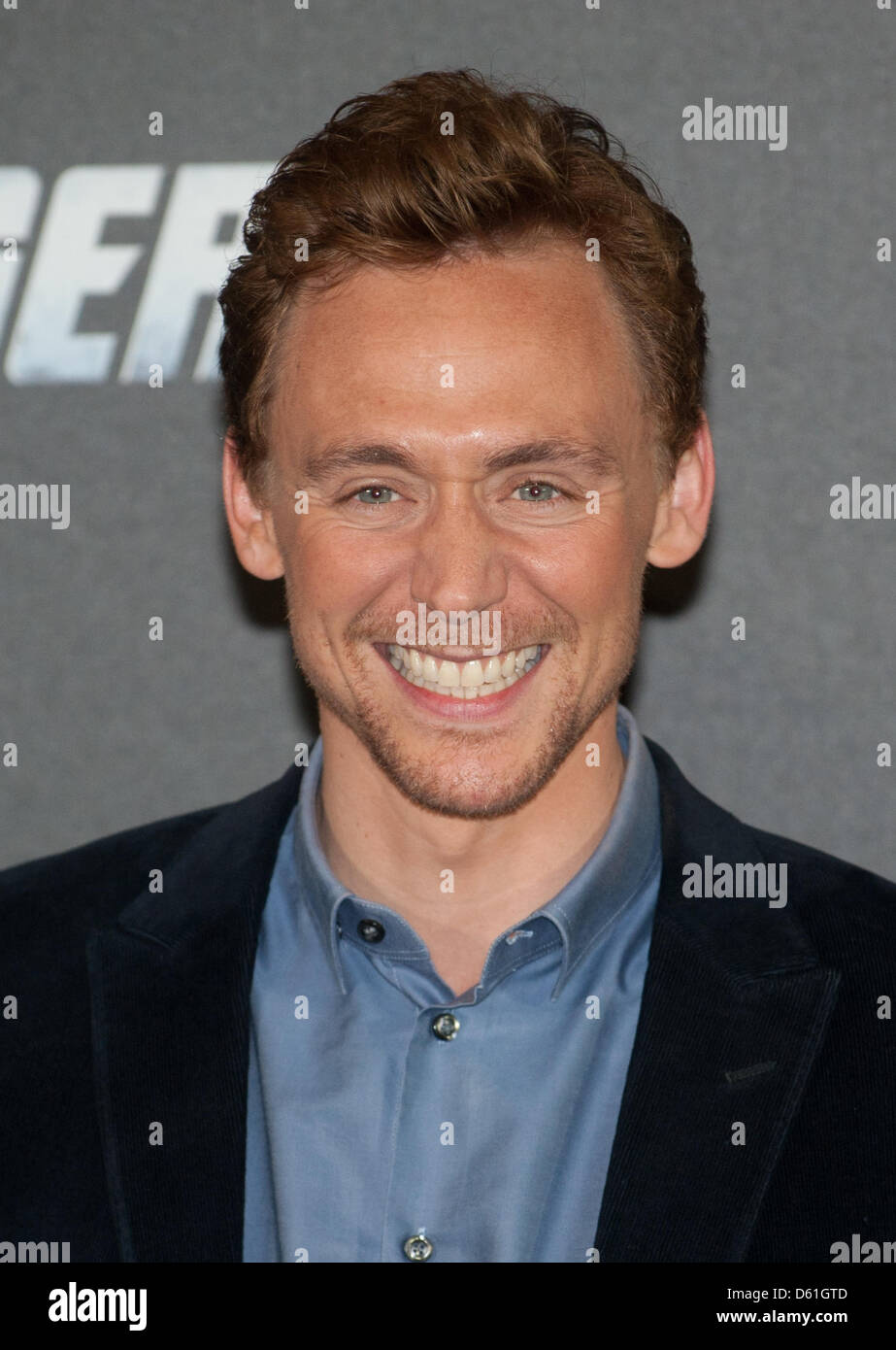 British actor Tom Hiddleston poses for the camera during the 'Marvel's ...
