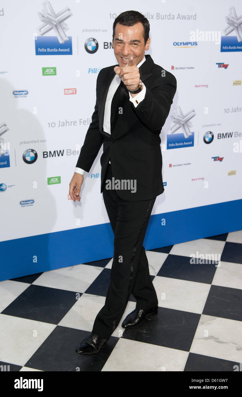 German actor Erol Sander arrives for the award ceremony of the 10th ...