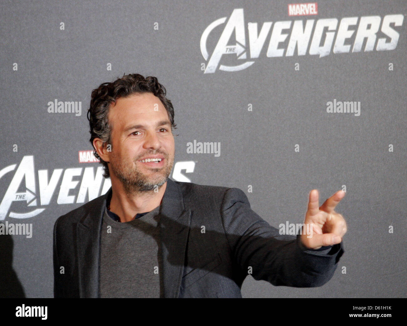 American actor Mark Ruffalo poses for the camera during the 'Marvel's ...