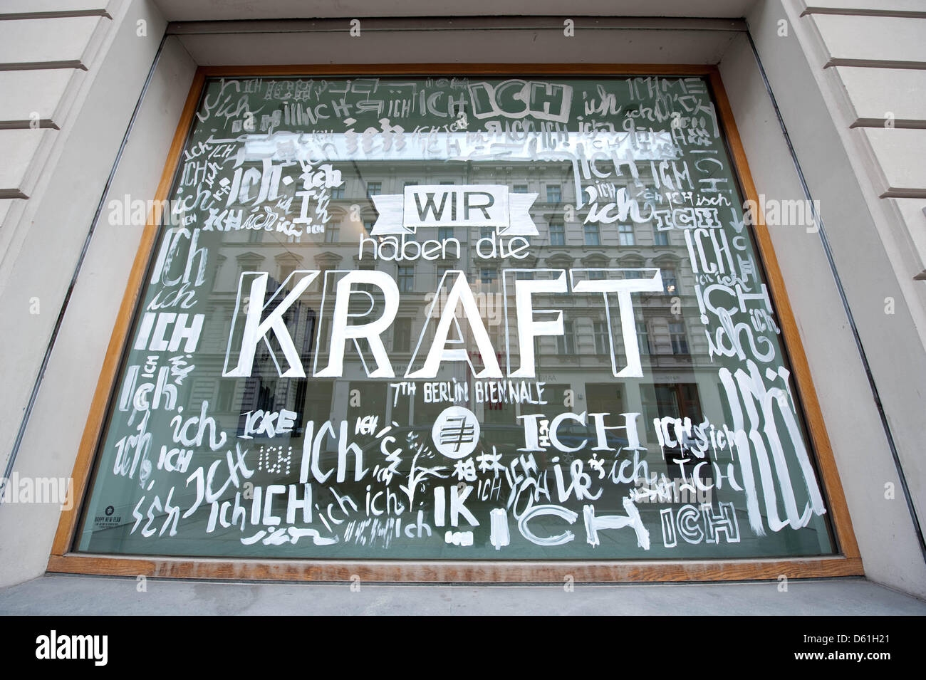 The motto of the 7th Berlin Biennale, 'We have the power', is on ...