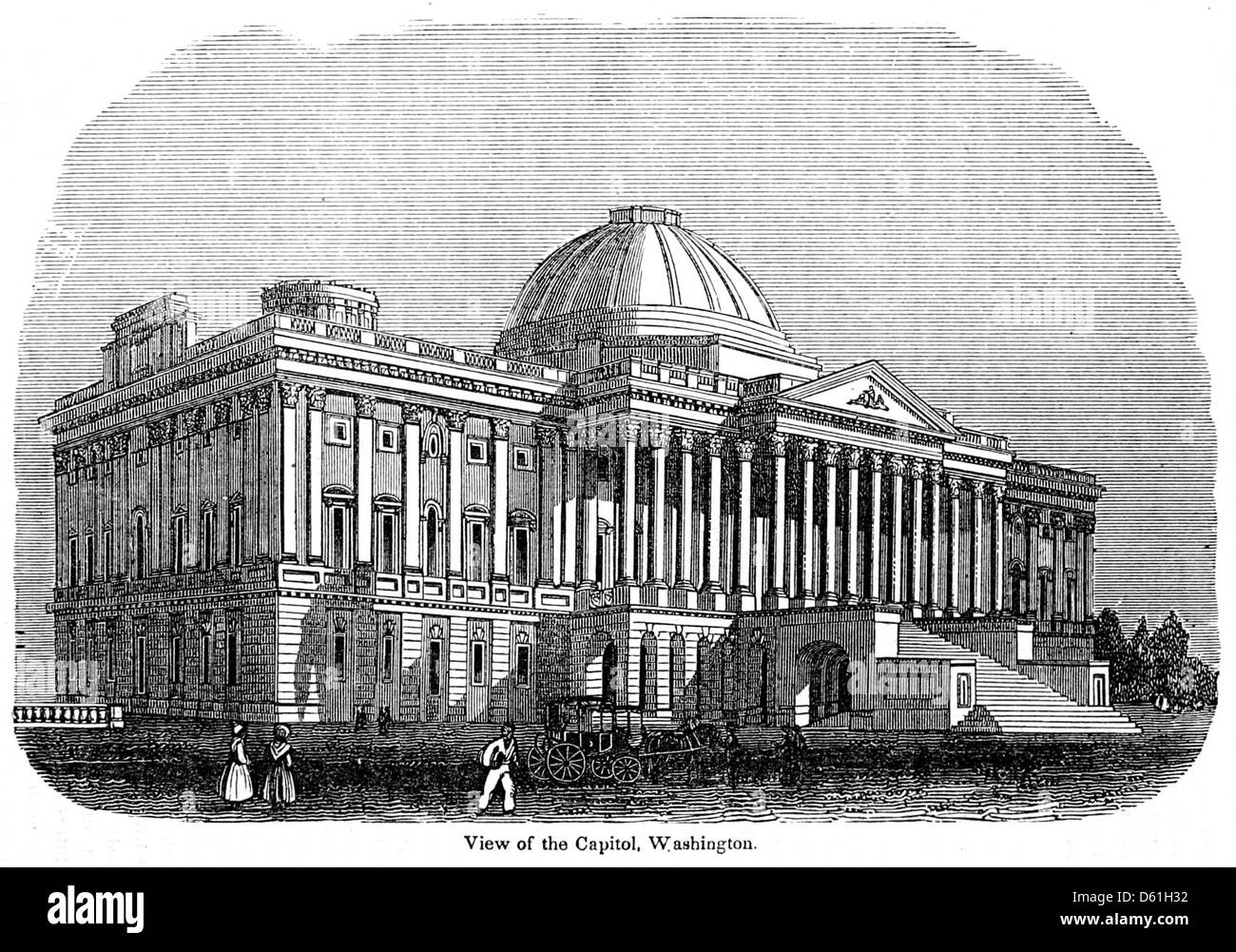 An 1860 illustration from 'A Pictorial Description of the United States ...