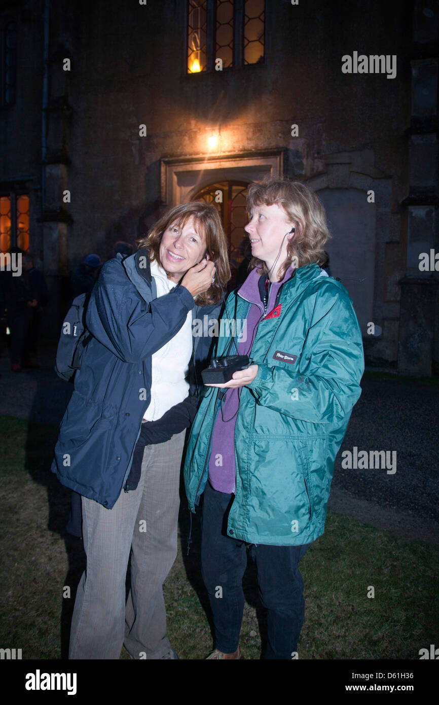 People Using a Bat Detector; UK Stock Photo - Alamy