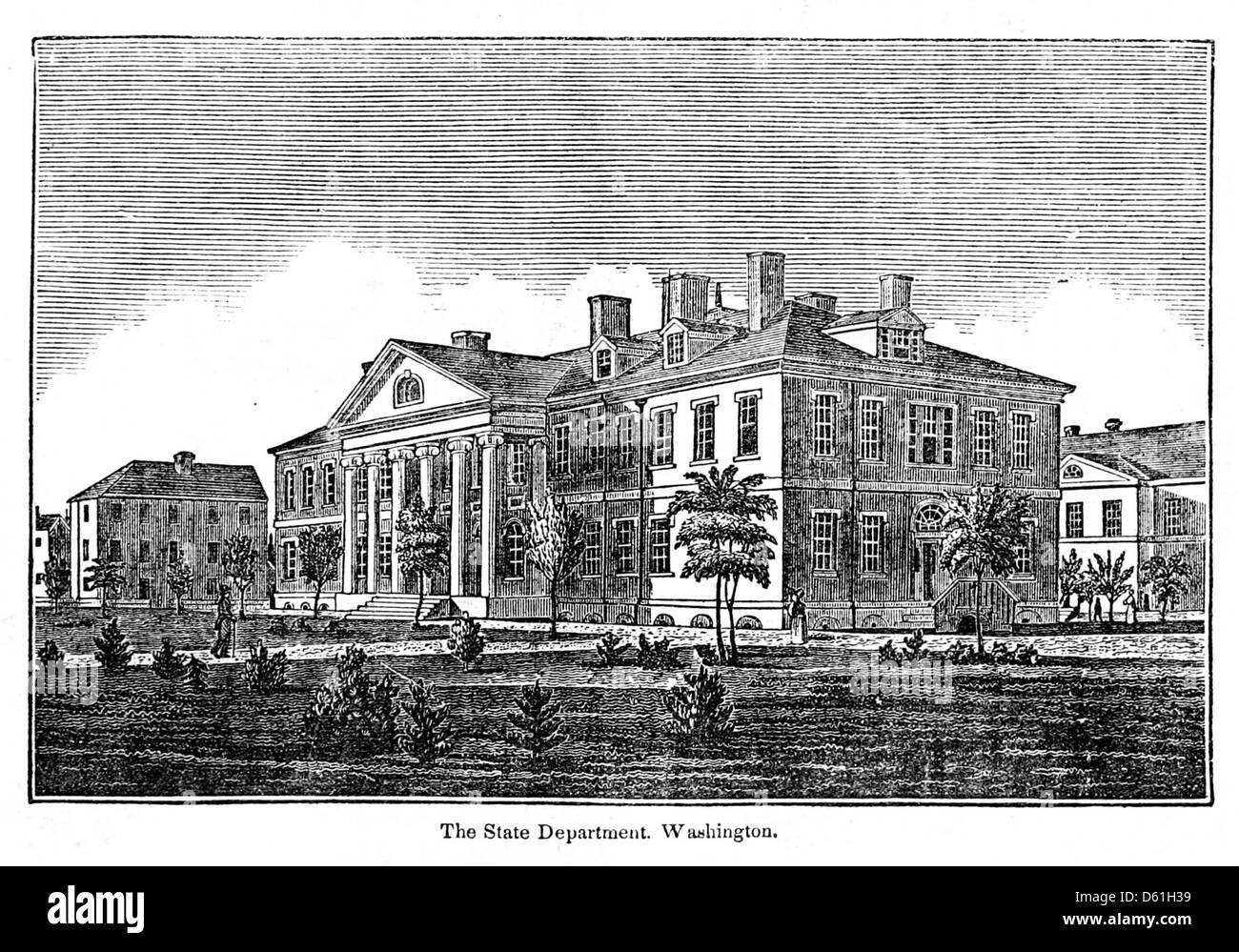 An 1860 map and illustration depicting the geography, resources, and ...