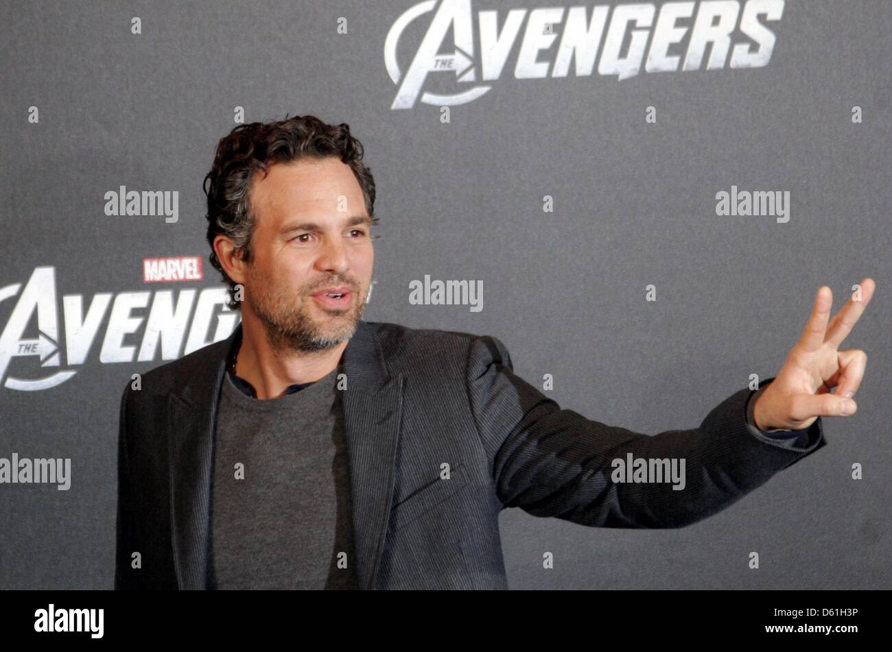 American actor Mark Ruffalo poses for the camera during the 'Marvel's ...