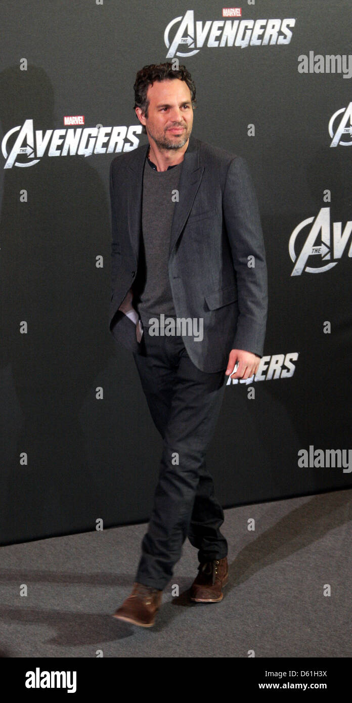 American actor Mark Ruffalo poses for the camera during the 'Marvel's ...