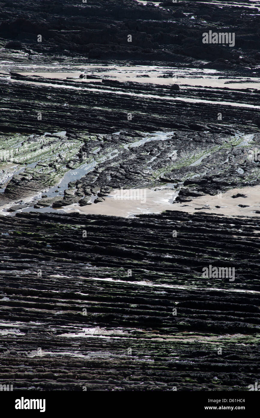 Beach; Near Flexbury; Bude; Cornwall; UK Stock Photo - Alamy