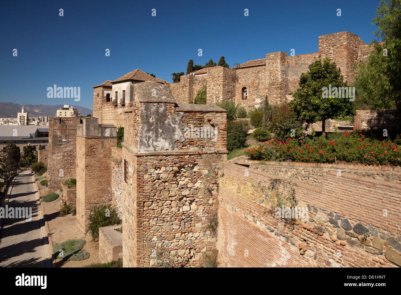 Fortress Alcazaba, Málaga, Andalucia, Spain, Europe Stock Photo - Alamy