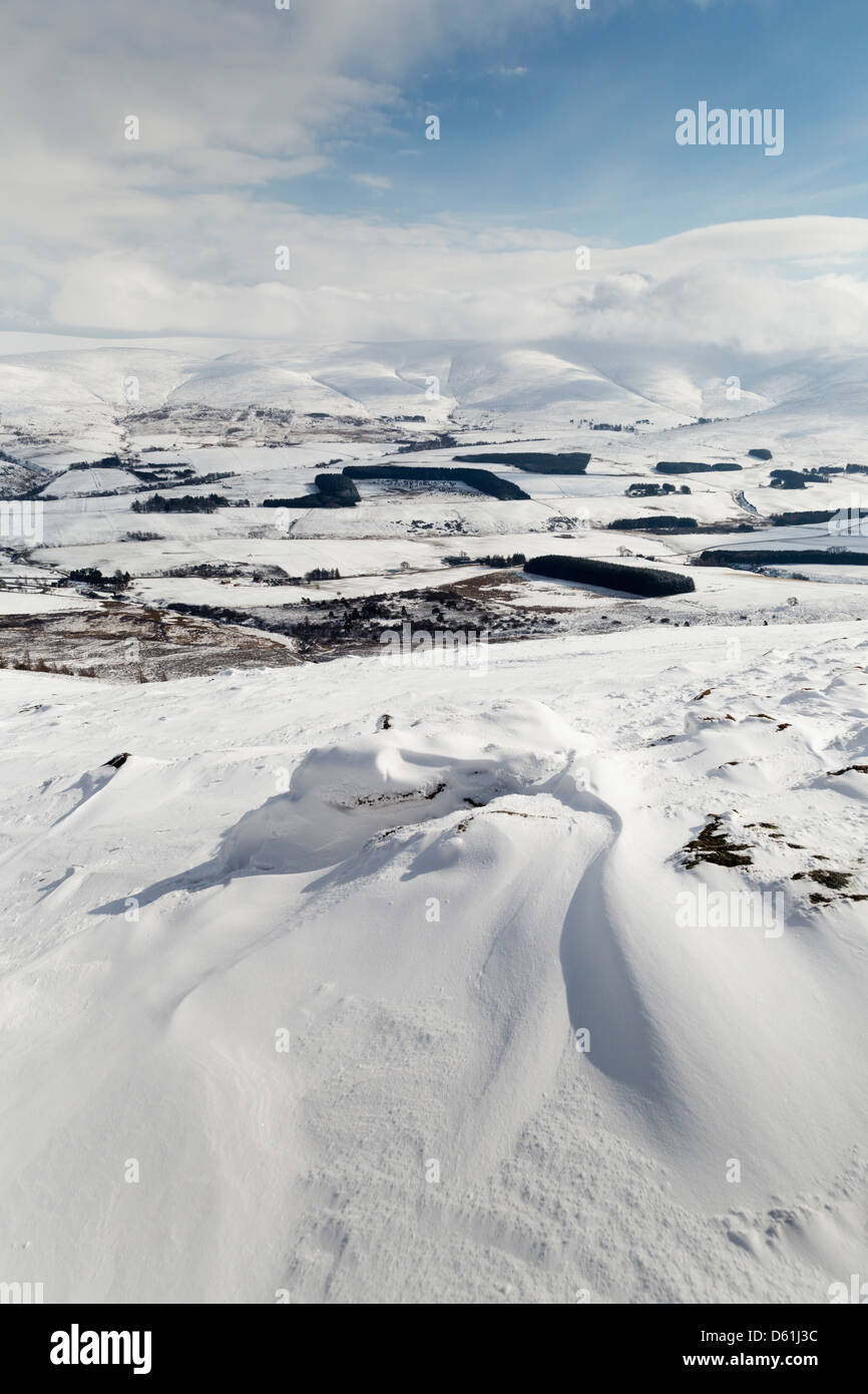 Ben Rinnes; Snow; Moray; Scotland; UK Stock Photo - Alamy