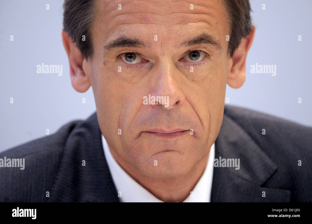 Robert Bosch CEO Volkmar Denner attends the financial statement press ...