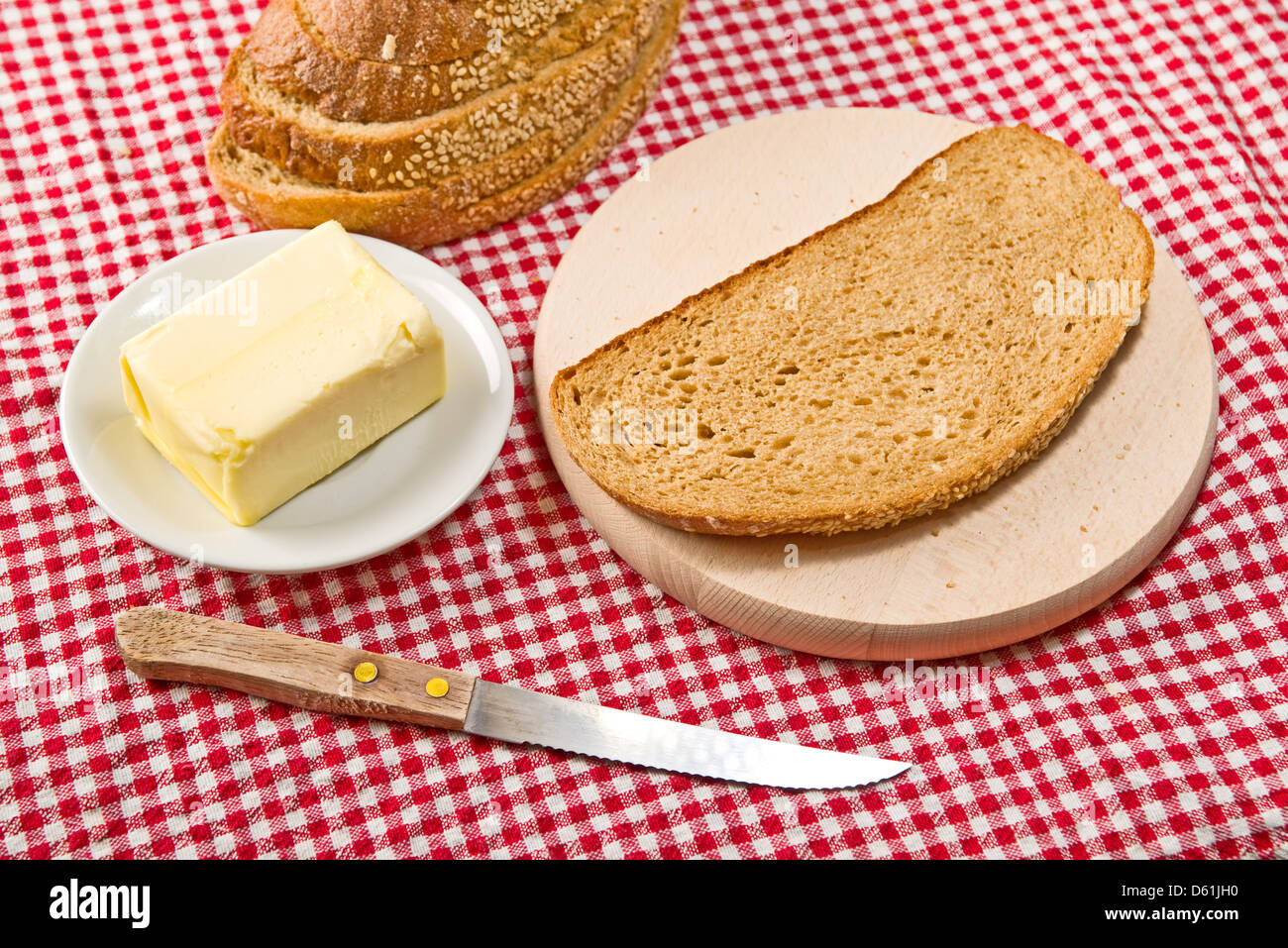 Bread butter plate knife hi-res stock photography and images - Alamy