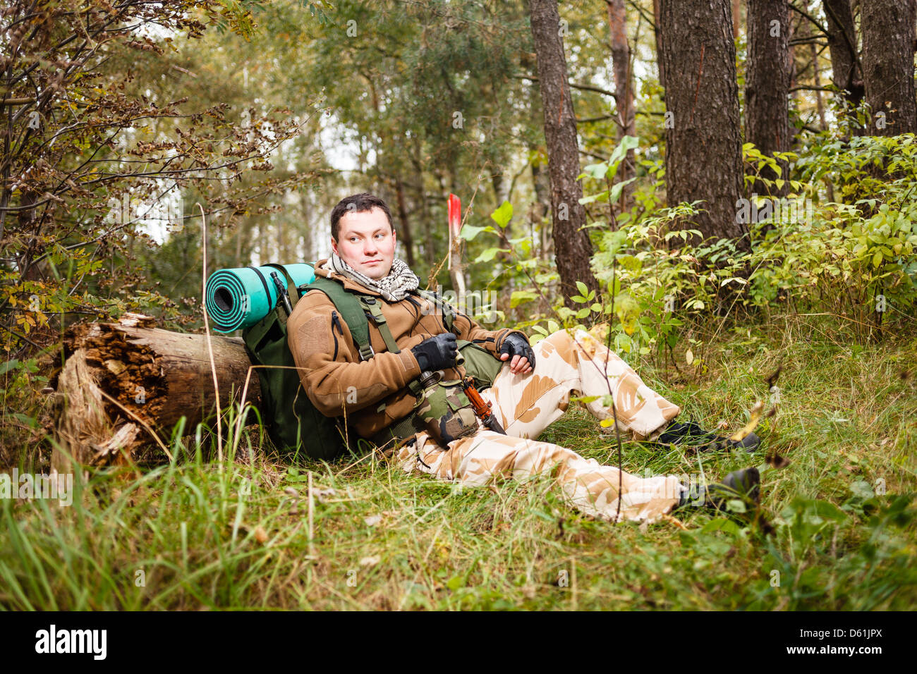 Forest soldier hi-res stock photography and images - Alamy