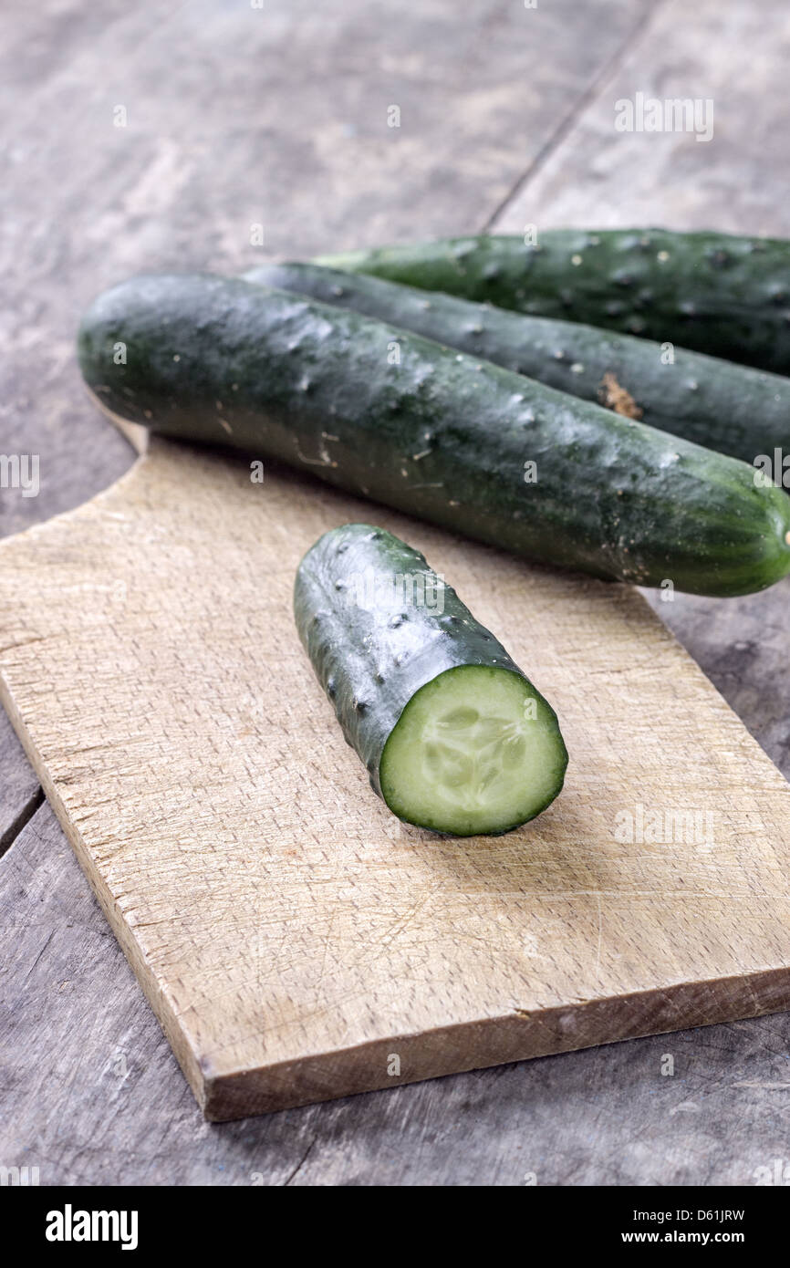 Close up view cucumber hi-res stock photography and images - Alamy