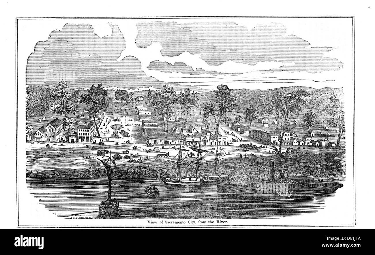 An 1860 illustration from *A Pictorial Description of the United States ...