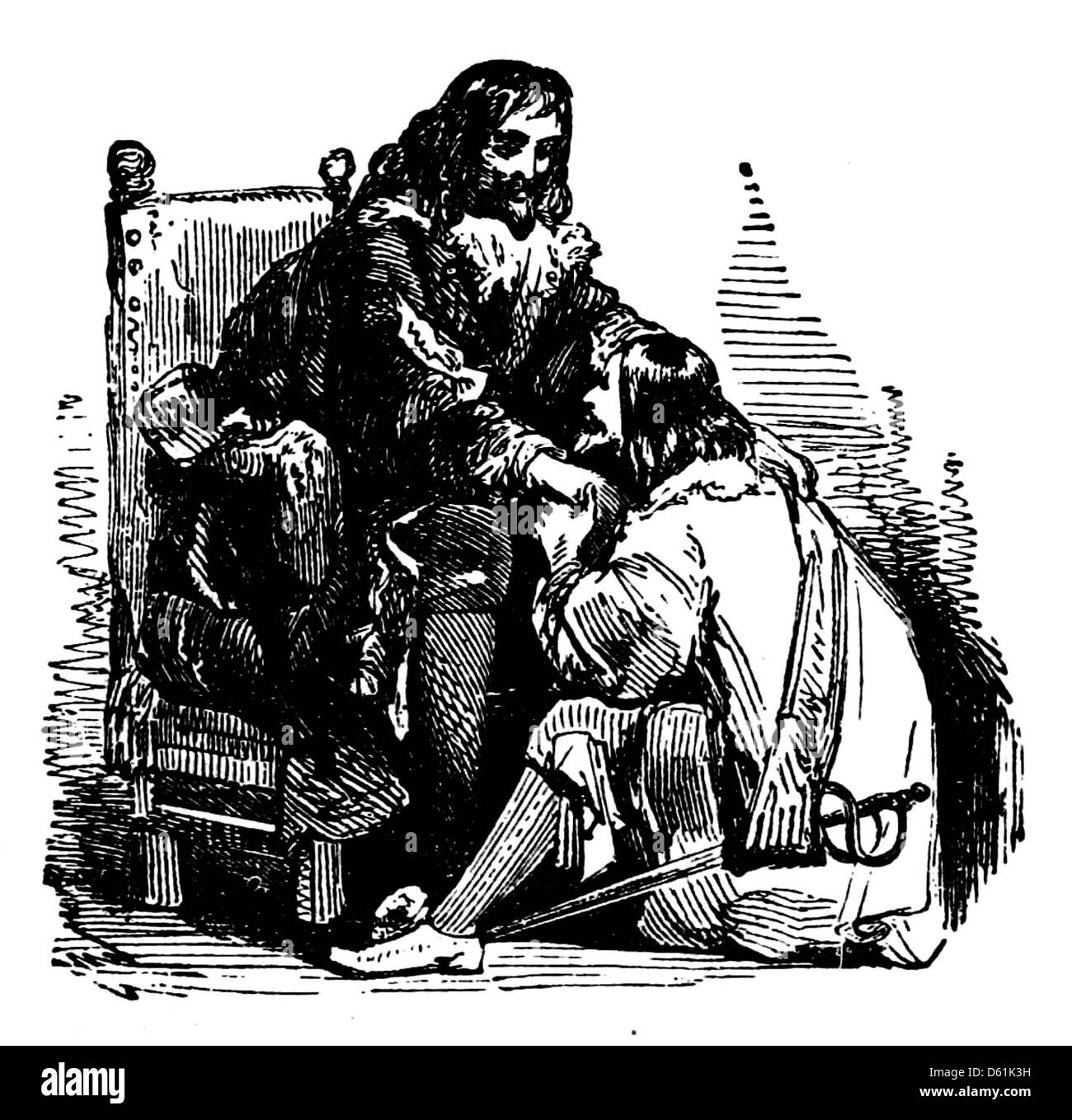 A pictorial history of England (1854 Stock Photo - Alamy