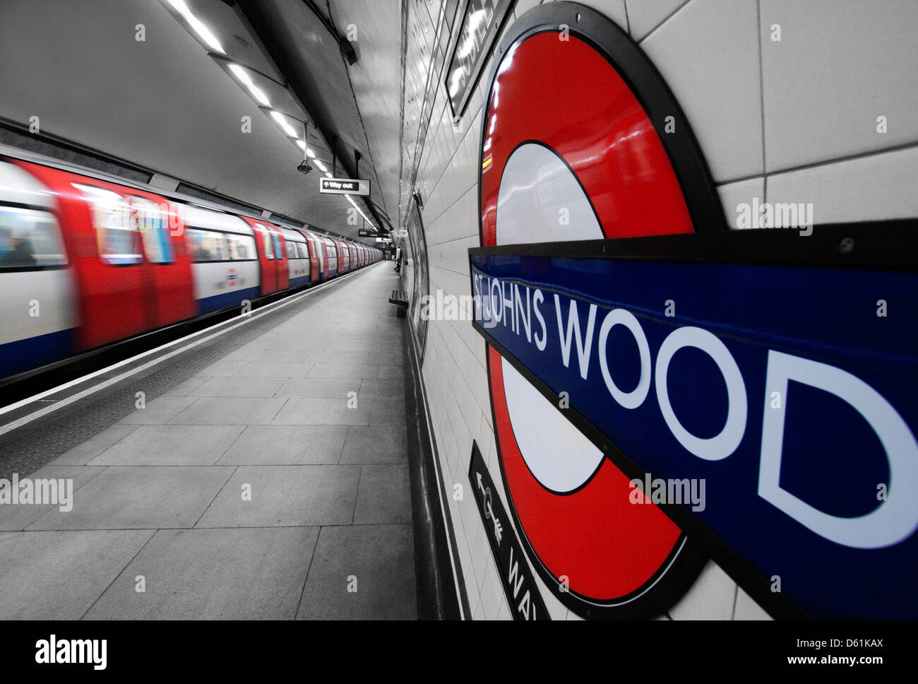 St Johns Wood Underground Station in London UK Stock Photo - Alamy