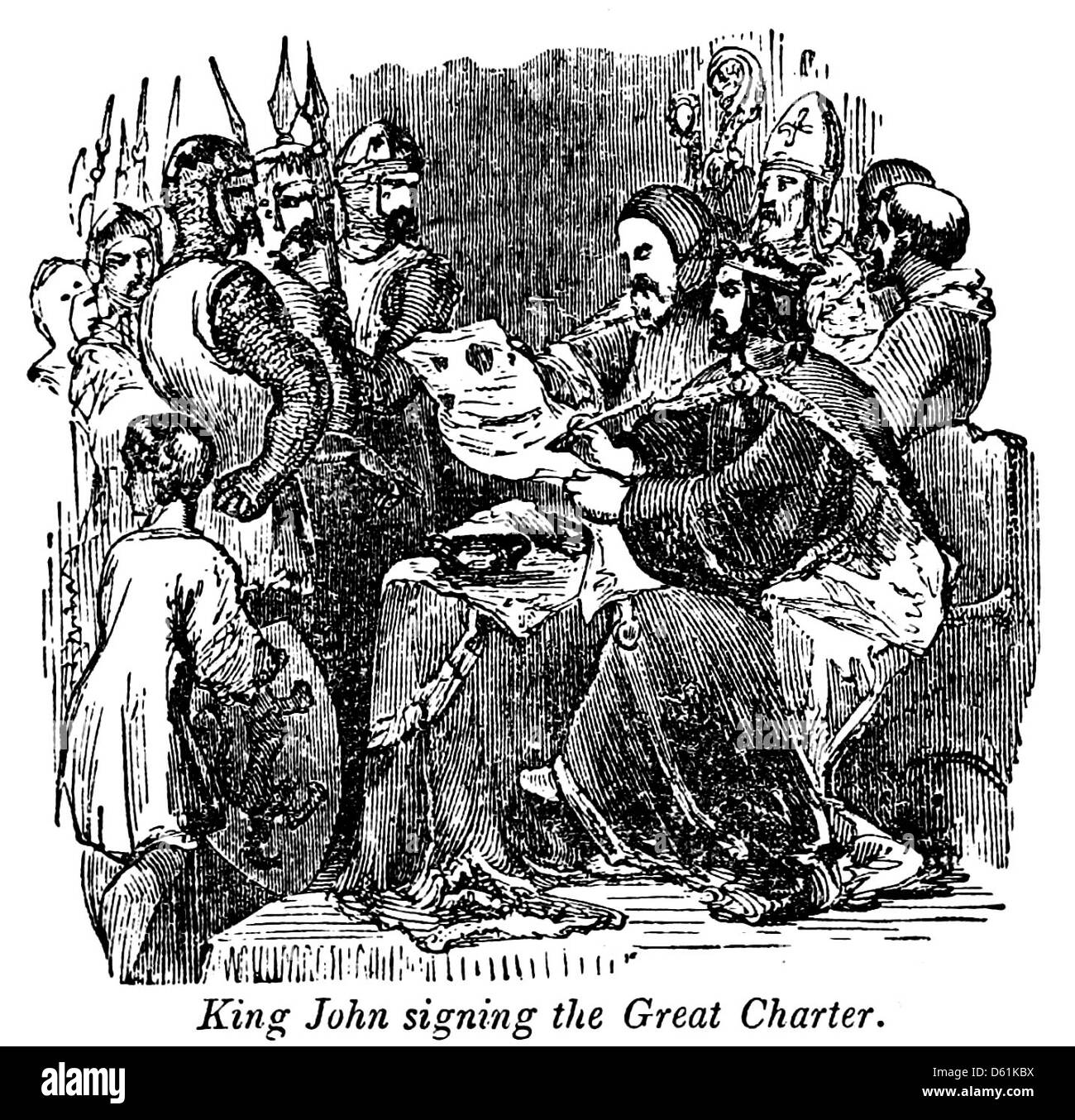 An illustration from the 1854 edition of 'A Pictorial History of ...