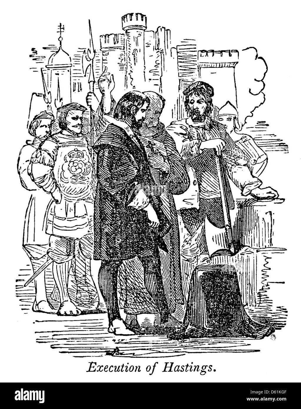 This illustration, from the 1854 'Pictorial History of England ...