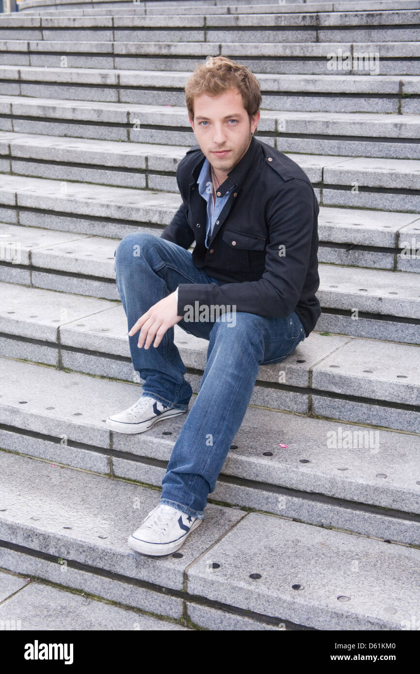 James Morrison English singer -songwriter photographed in Birmingham ...