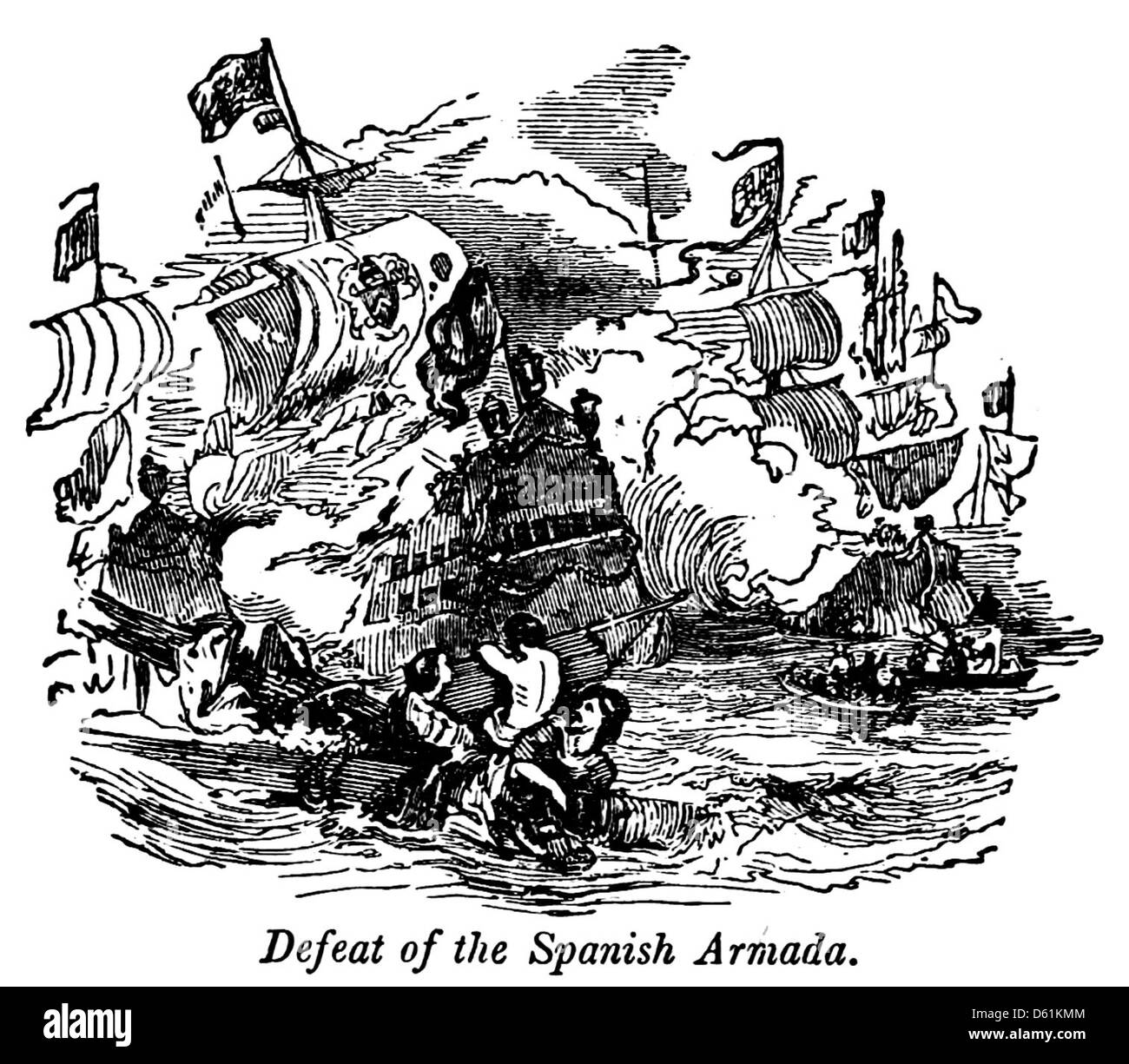 This image represents a scene from A Pictorial History of England (1854 ...