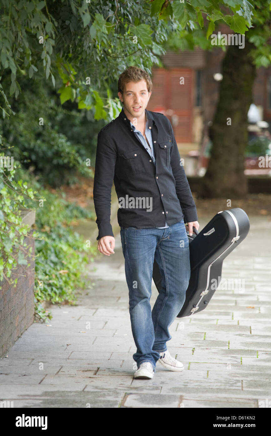 James Morrison English singer -songwriter photographed in Birmingham ...
