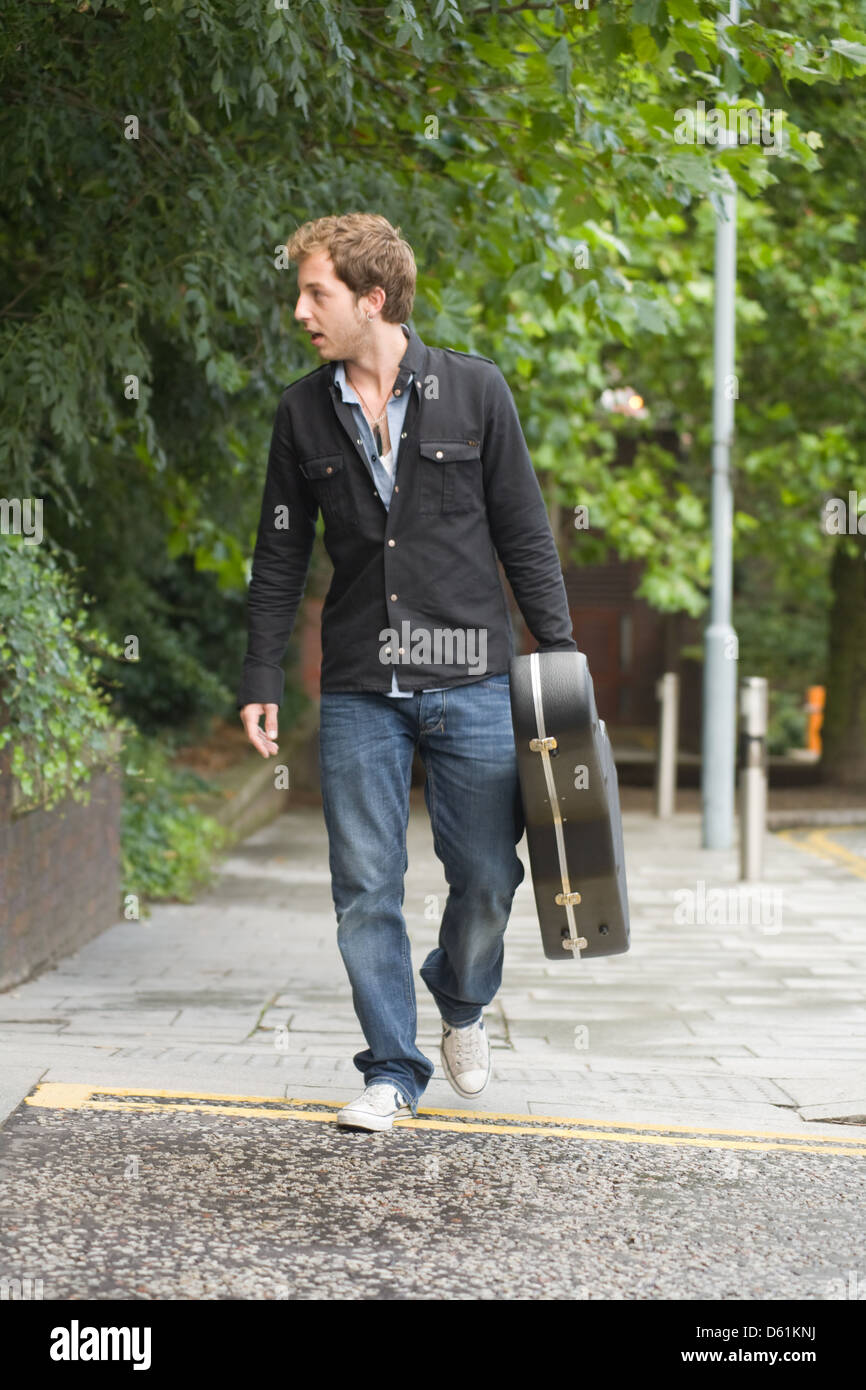 James Morrison English singer -songwriter photographed in Birmingham ...