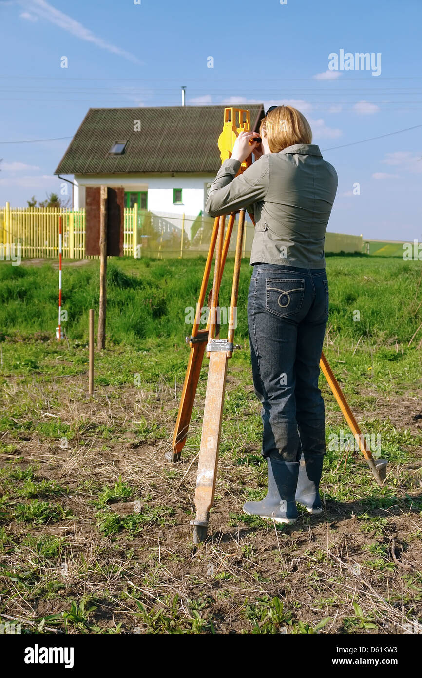 Geodetic survey hi-res stock photography and images - Alamy