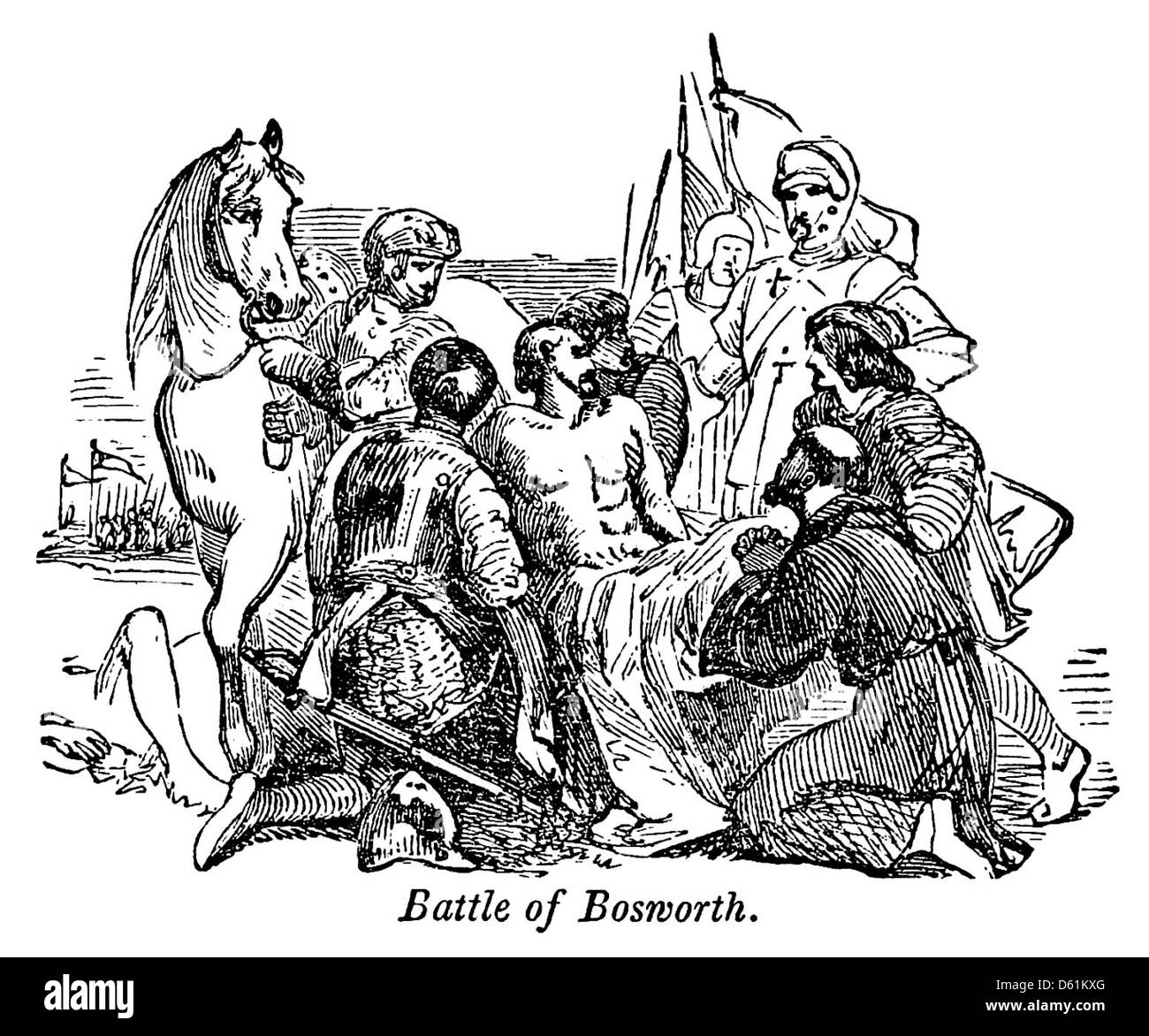 Medieval war of the roses Cut Out Stock Images & Pictures - Alamy