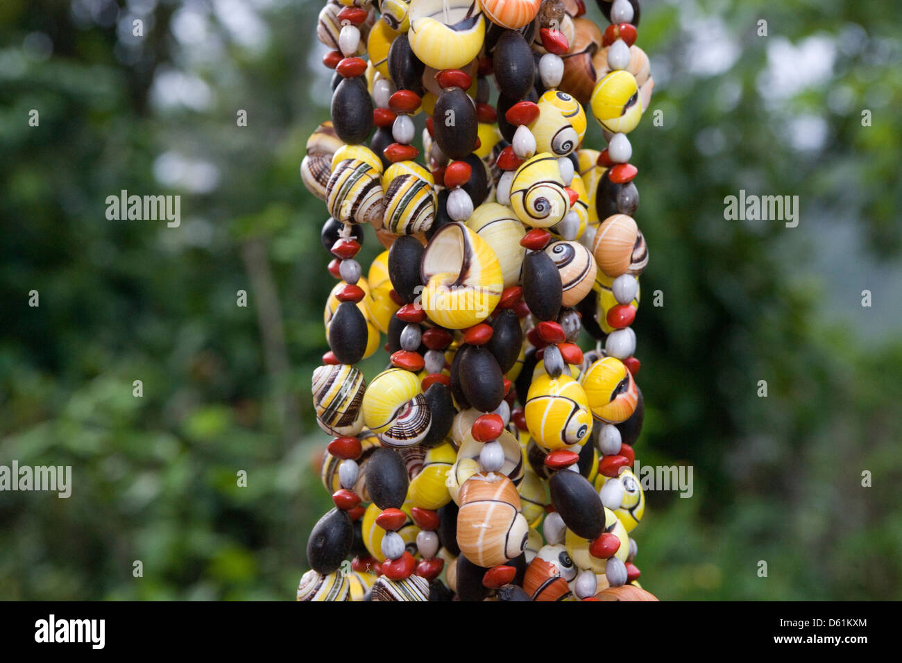 Baracoa: rare polymite snails made into jewelry Stock Photo - Alamy