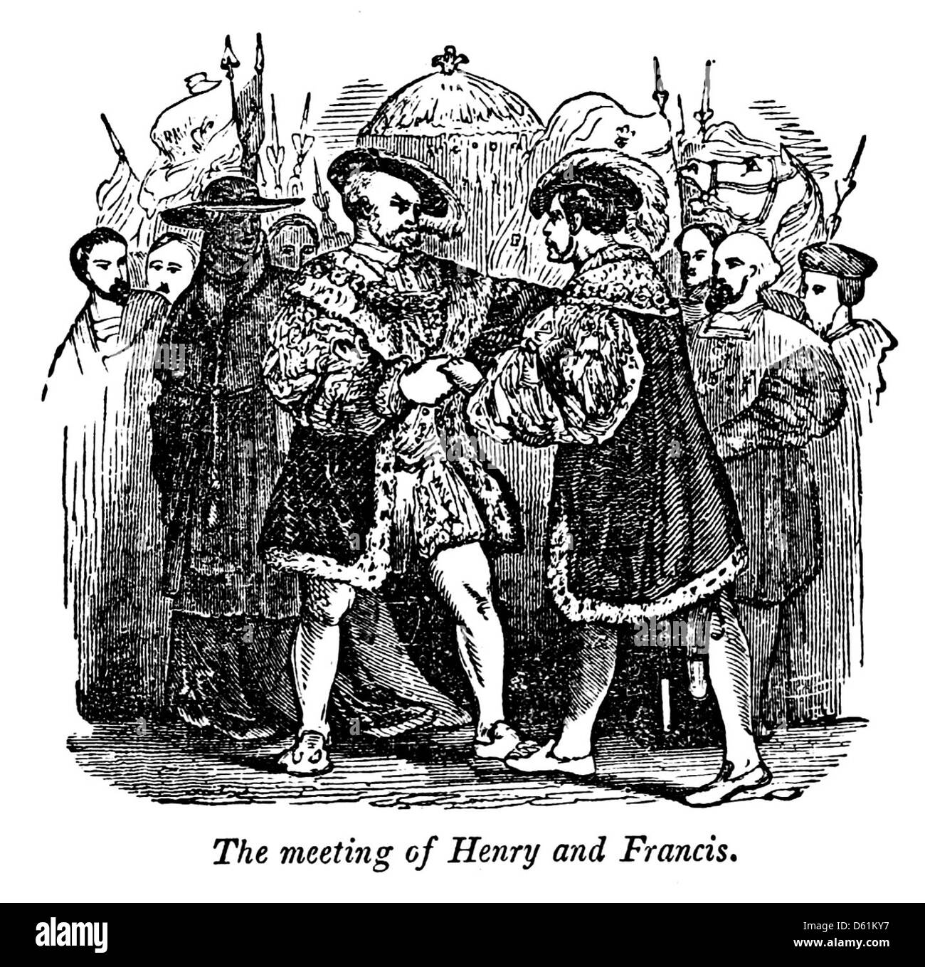 This 1854 pictorial history of England offers a visual and descriptive ...