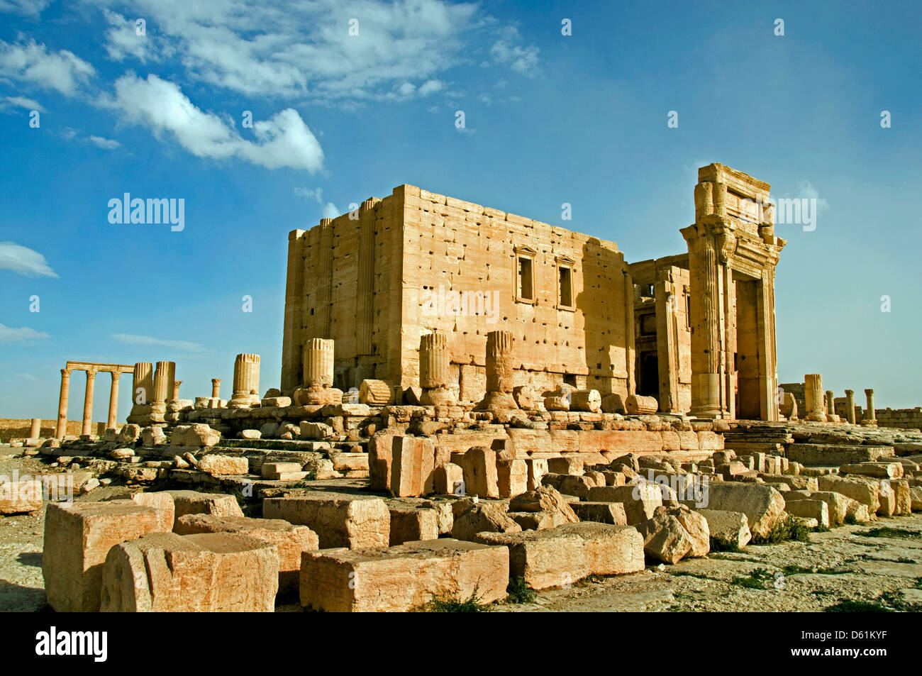 Temple of Bel 2 Cent Roman Palmyra Syria Museum Stock Photo - Alamy