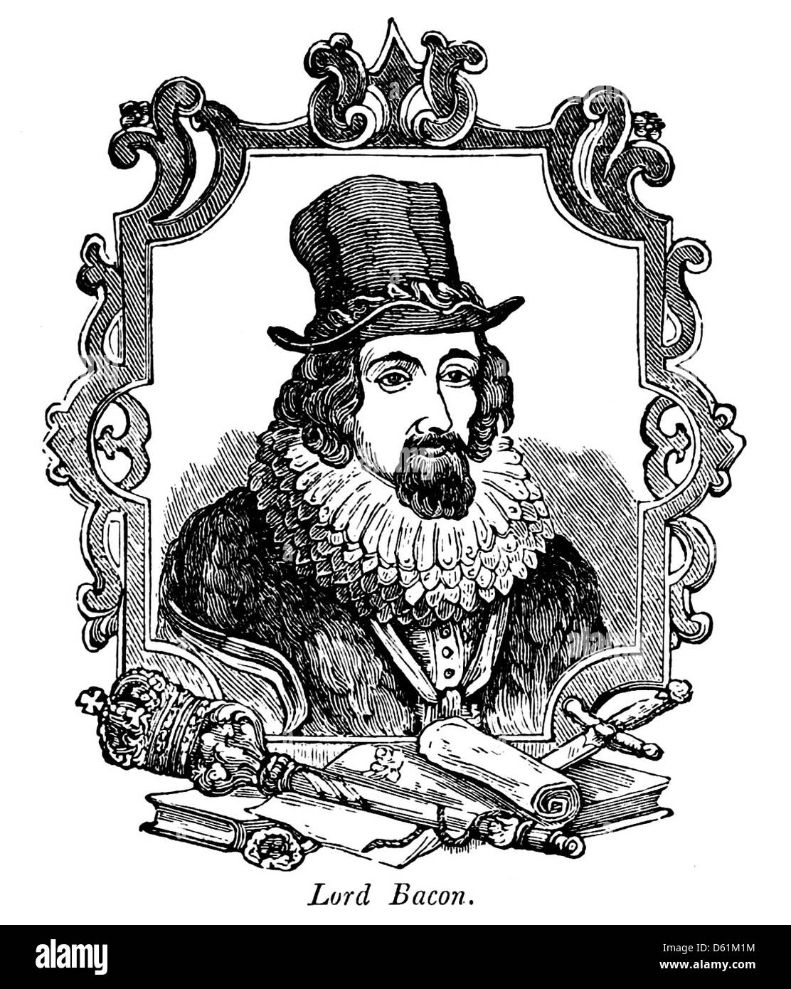 This 1854 illustration from 'A Pictorial History of England' depicts ...