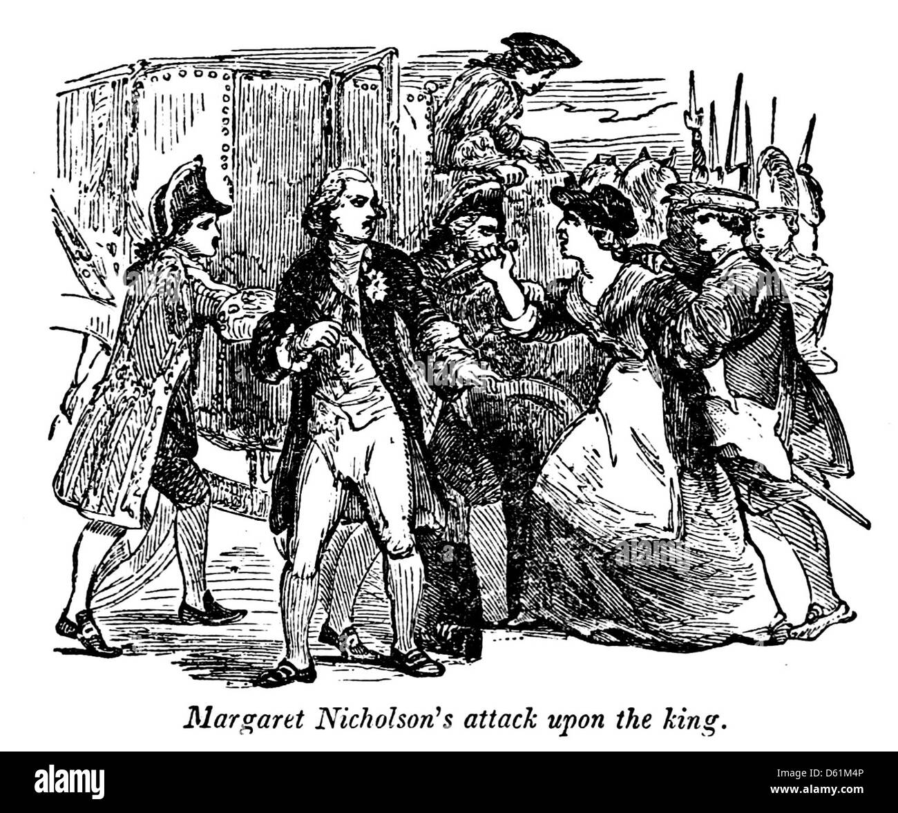This 1854 pictorial history of England includes detailed depictions of ...