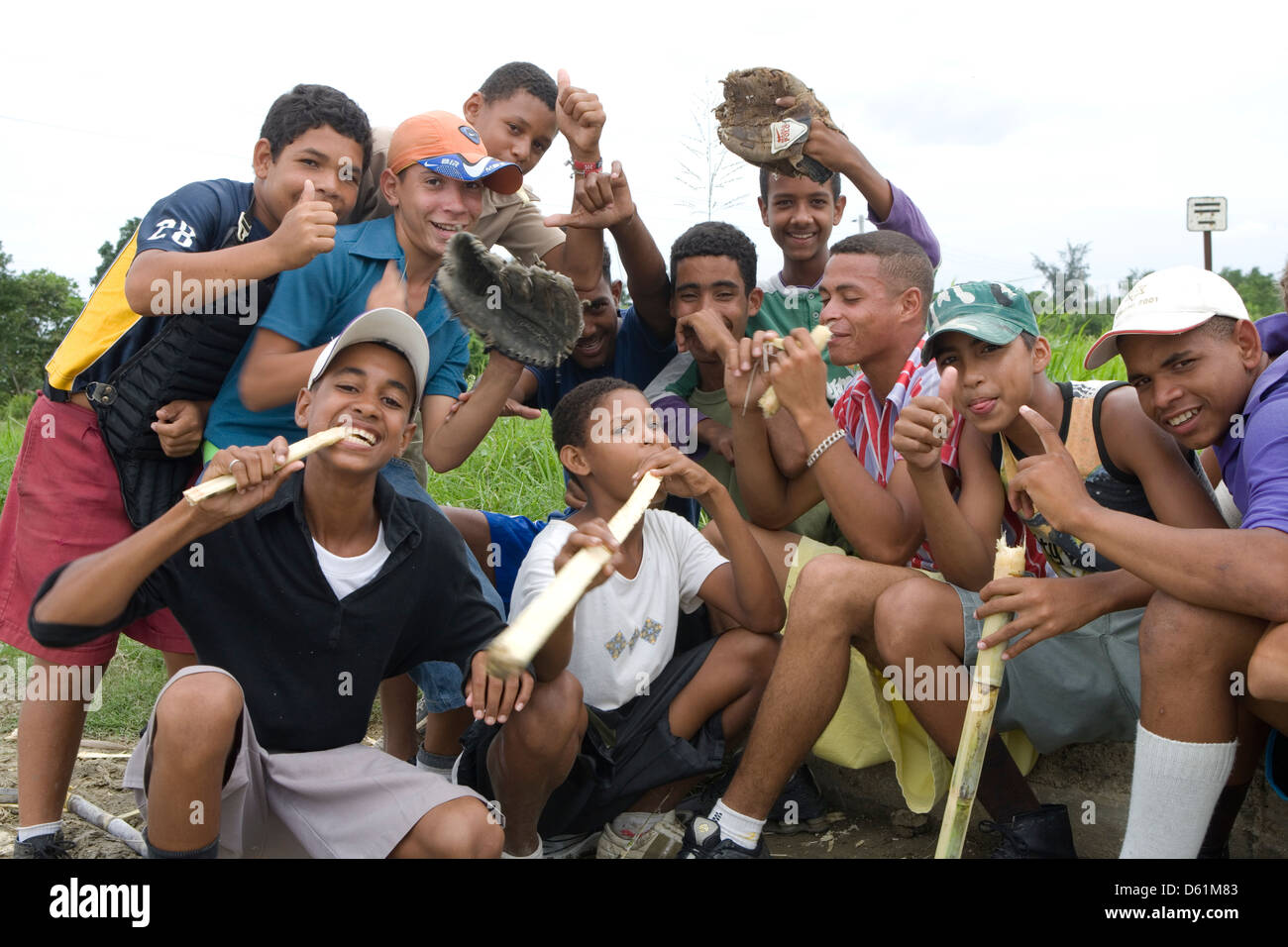 Sugar cane cuba eating hi-res stock photography and images - Alamy