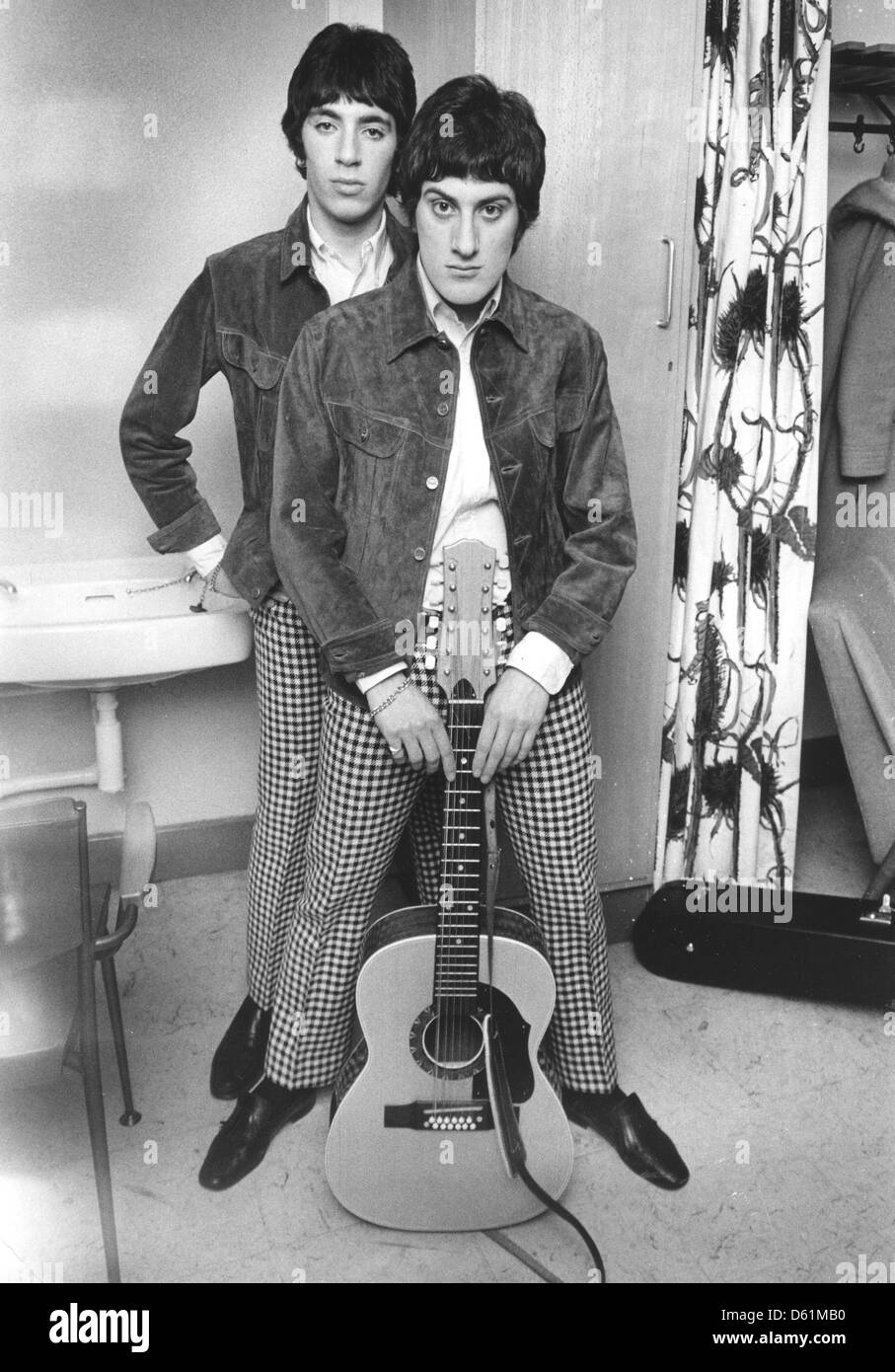 THE TRUTH UK pop duo in February 1966 with Frank Aiello (top) and Steve ...