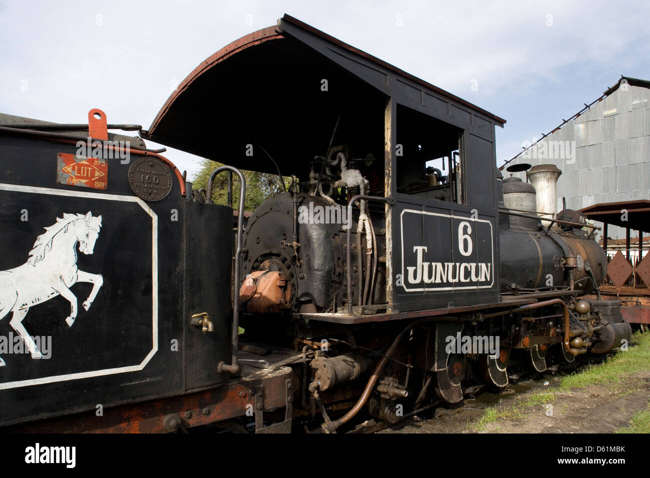 Cuba: Trinidad: tourist steam train rides / old locomotive Stock Photo ...