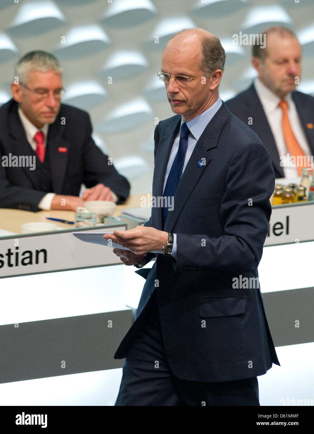 CEO of the largest diversified chemical company in the world BASF, Kurt ...