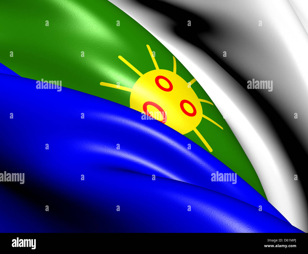 Flag of Las Piedras Stock Photo - Alamy