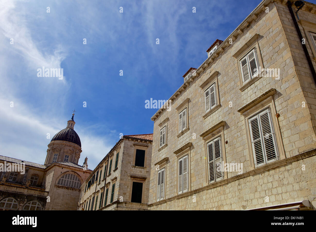 The old town of Dubrovnik, UNESCO World Heritage Site, Croatia, Europe ...