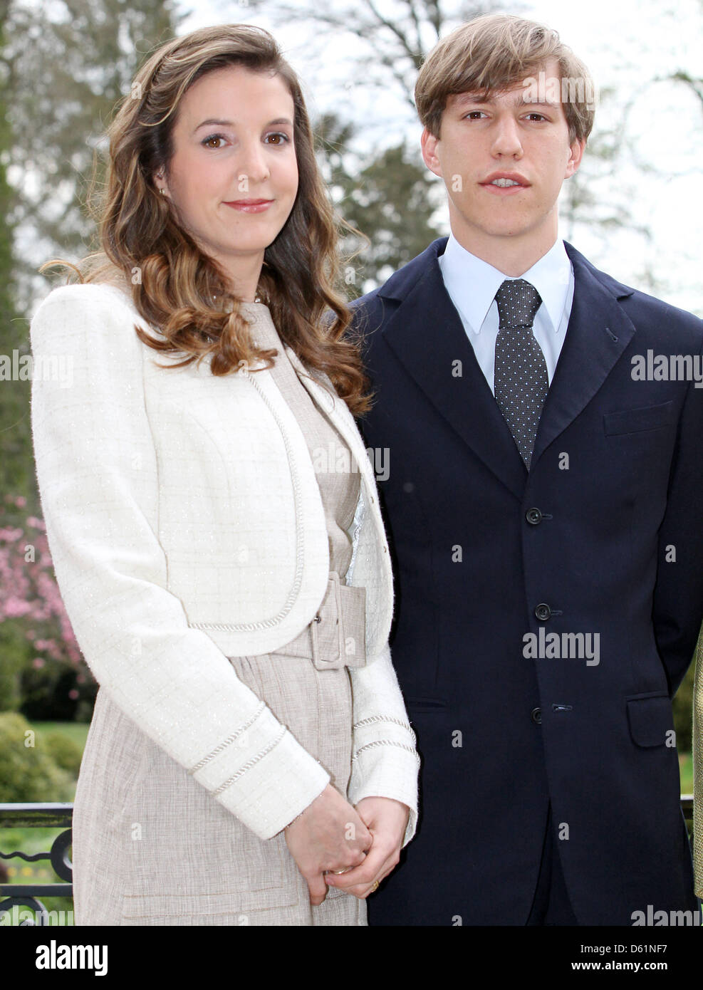 Prince Louis and Princess Tessy at Chateau de Berg in Luxembourg, 27 ...