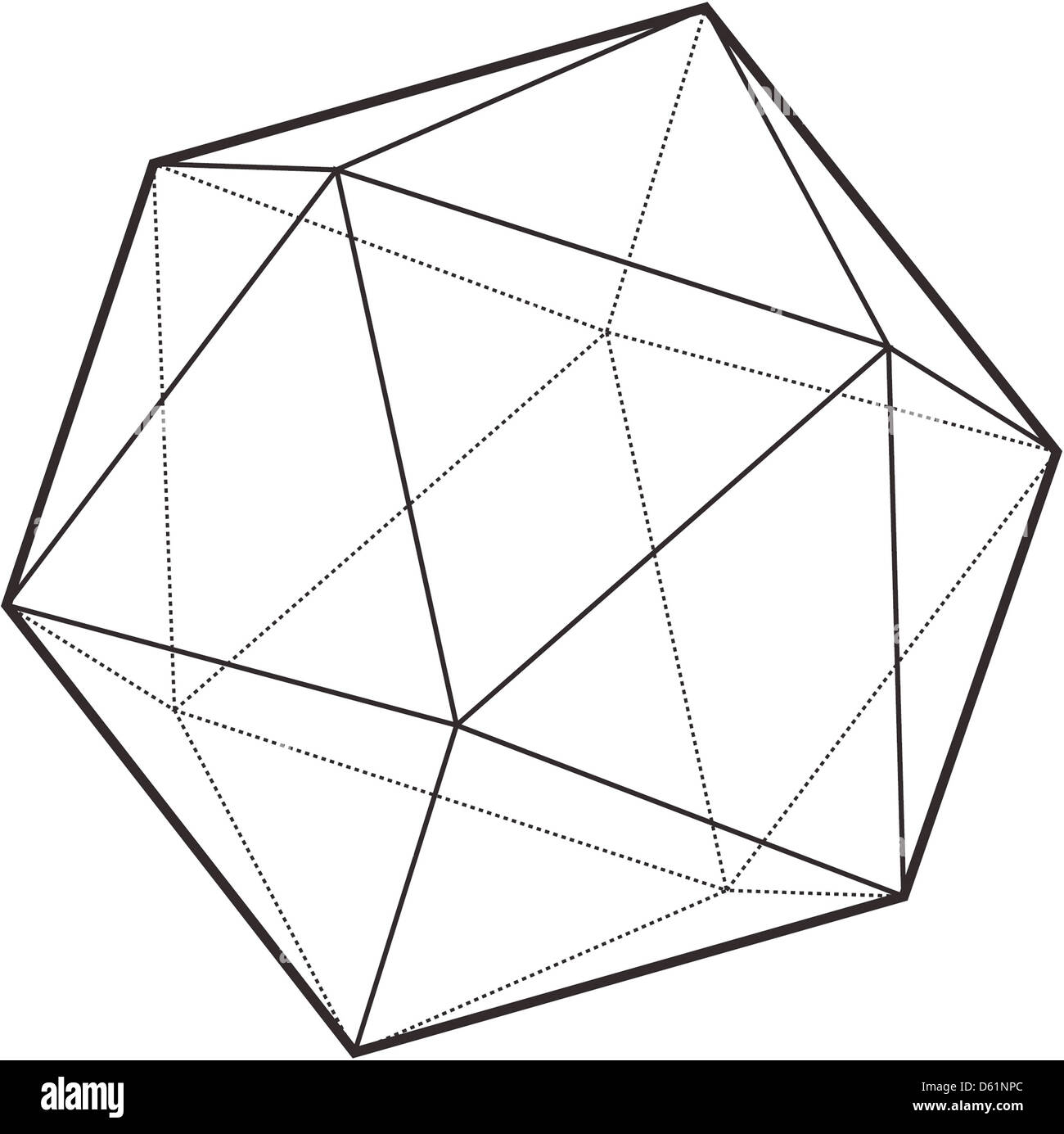 Polyhedron Cut Out Stock Images & Pictures - Alamy