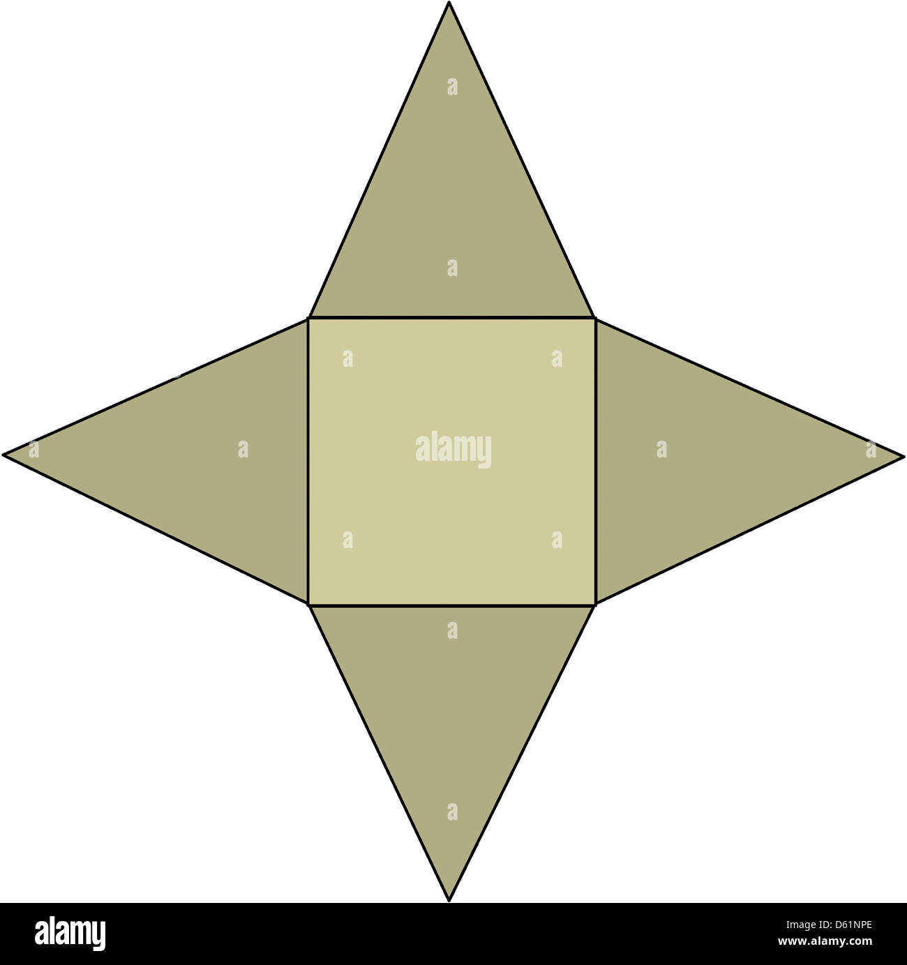 Pyramid shapes cutout hi-res stock photography and images - Alamy