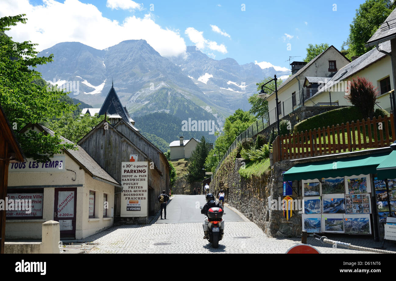 Pyrenees village france mountain hi-res stock photography and images ...