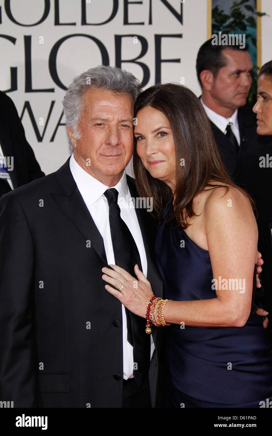 Dustin Hoffman And His Wife Lisa Hoffman The 69th Annual Golden Globe