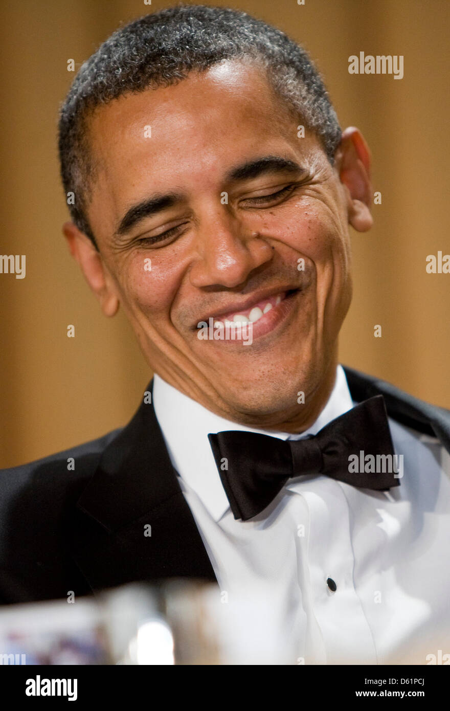 Barack obama laughing hi-res stock photography and images - Alamy
